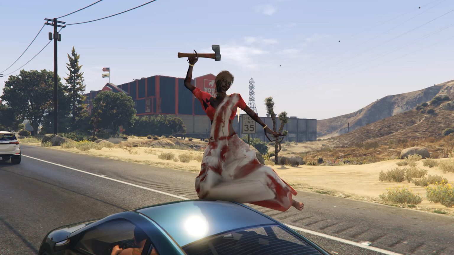 Kamla horror game character GTA 5 Mod. - INDIANGTA5MODS.COM